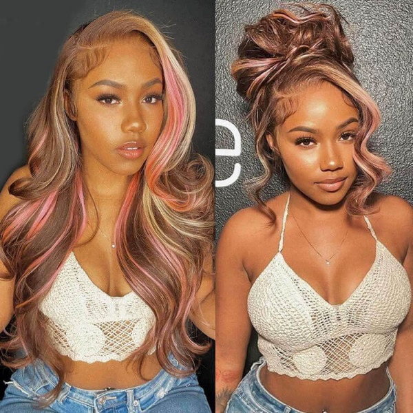 Light pink highlights store