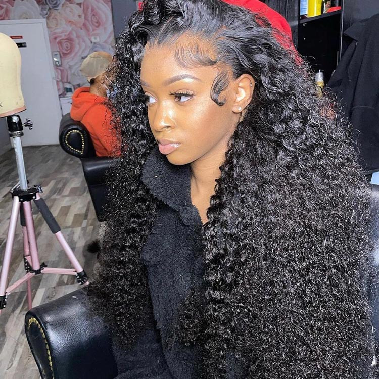 Water wave lace frontal wig store